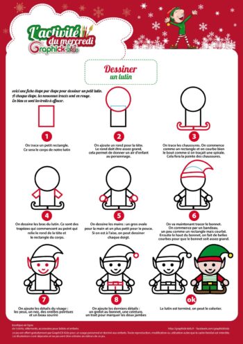 L'activité du mercredi : Dessiner un lutin - GraphiCK-Kids